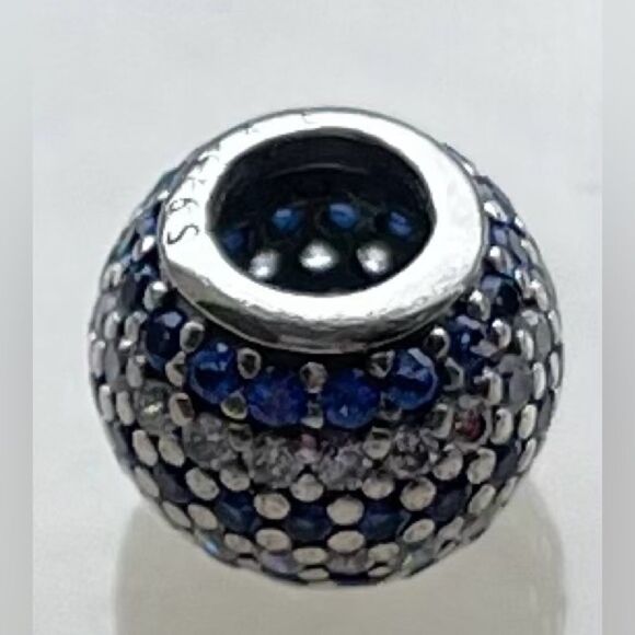 Pandora | Jewelry | Pandora 925 Ale Blue Nautical Pave Lightscharm ...